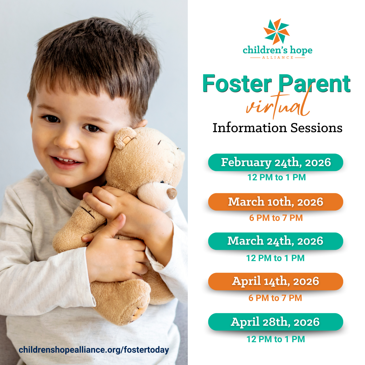 Children's Hope Alliance | North Carolina Child Services | Foster a Child